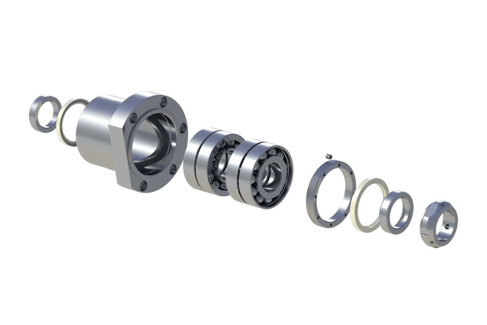 Support Bearing Unit with ACCBs | ALT-Roller-Screws®